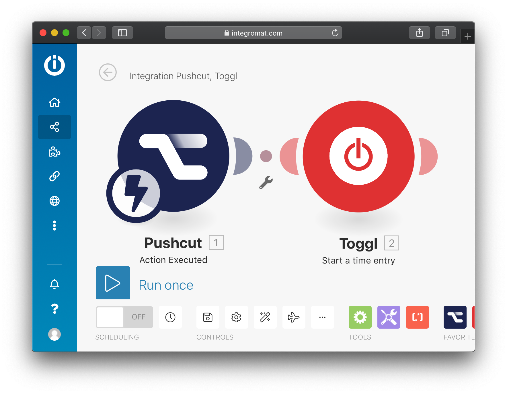 Trigger Online Actions With Make Pushcut